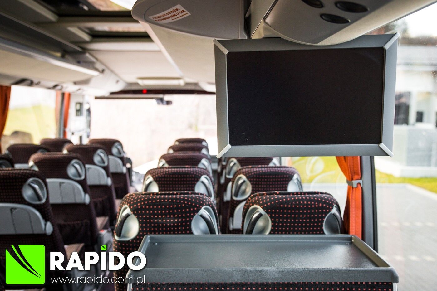 SETRA 415 HD***** panoramic roof - RAPIDO coach hire Poland and Vienna.